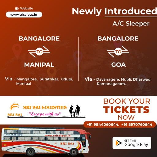 Online Bus Ticket Booking, Route, Time Schedule | Sri Sai Logistics